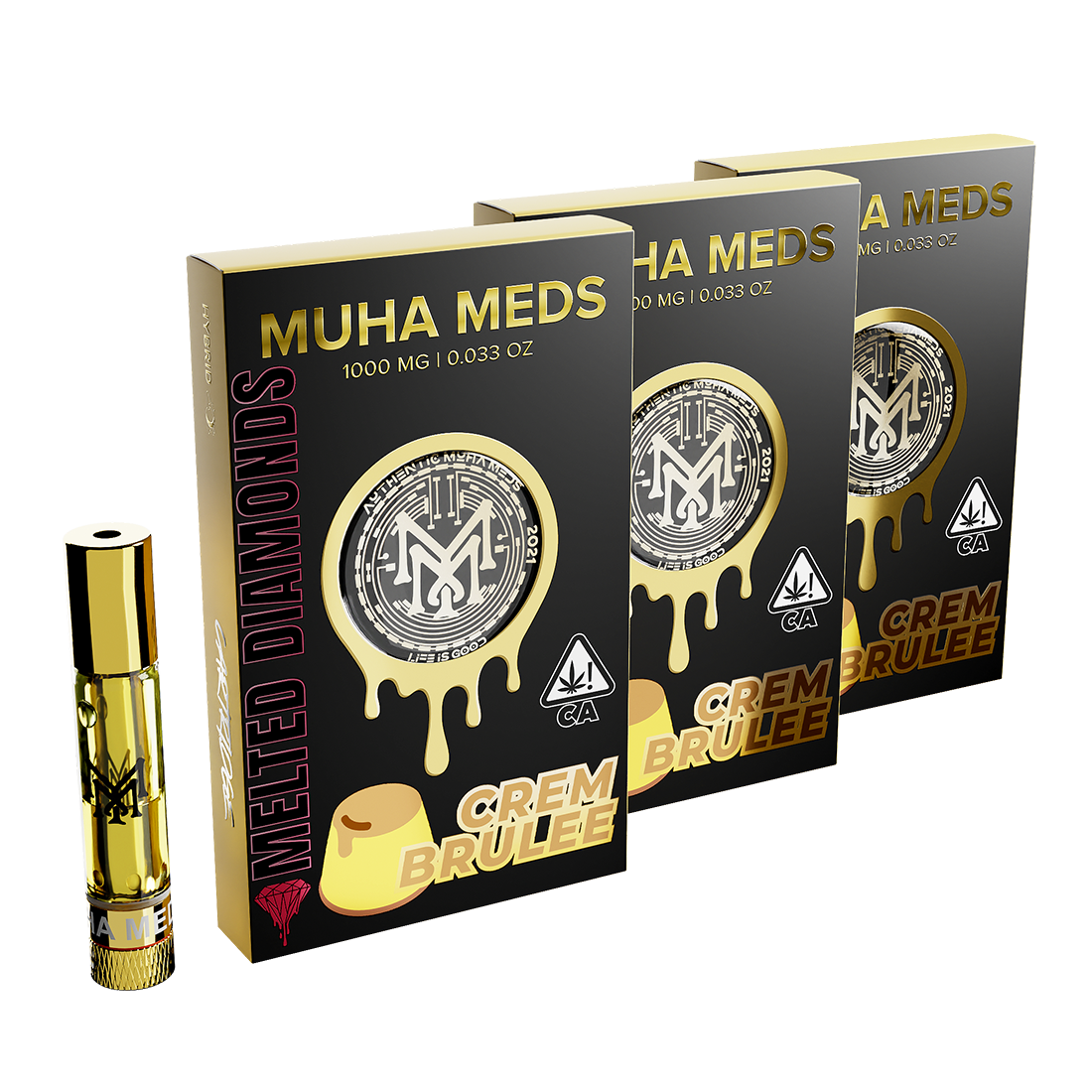 CARTRIDGE MUHA MEDS 0,8ML CHERRY GRAPEFRUIT SATIVA-MUHA MEDS